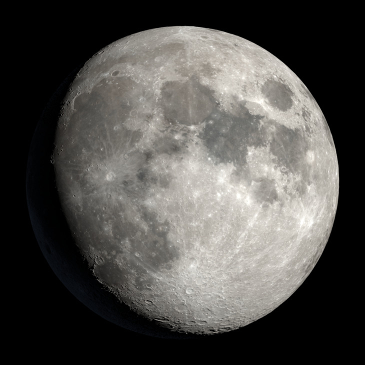 Full Moon Map Browse All : Moon And Space And Separate Map Of Moon